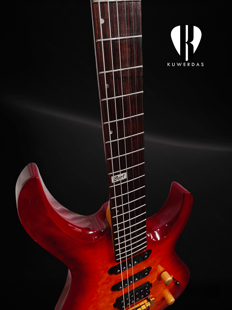 Cort S2900 Custom Vintage HSS (Quilted Maple) - Kuwerdas