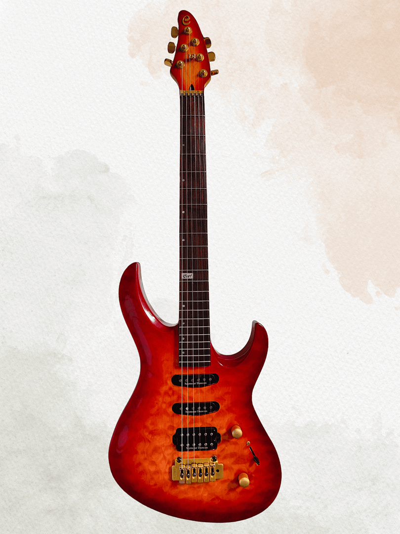 Cort S2900 Custom Vintage HSS (Quilted Maple) - Kuwerdas